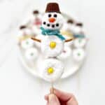 These Easy Adorable Snowman Donuts Are A Festive Treat