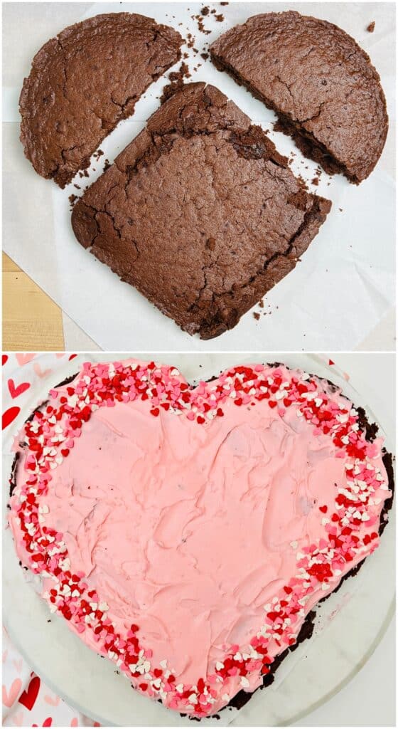 The Easiest Heart Shape Cake Hack