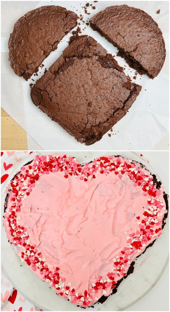 The Easiest Heart Shape Cake Hack