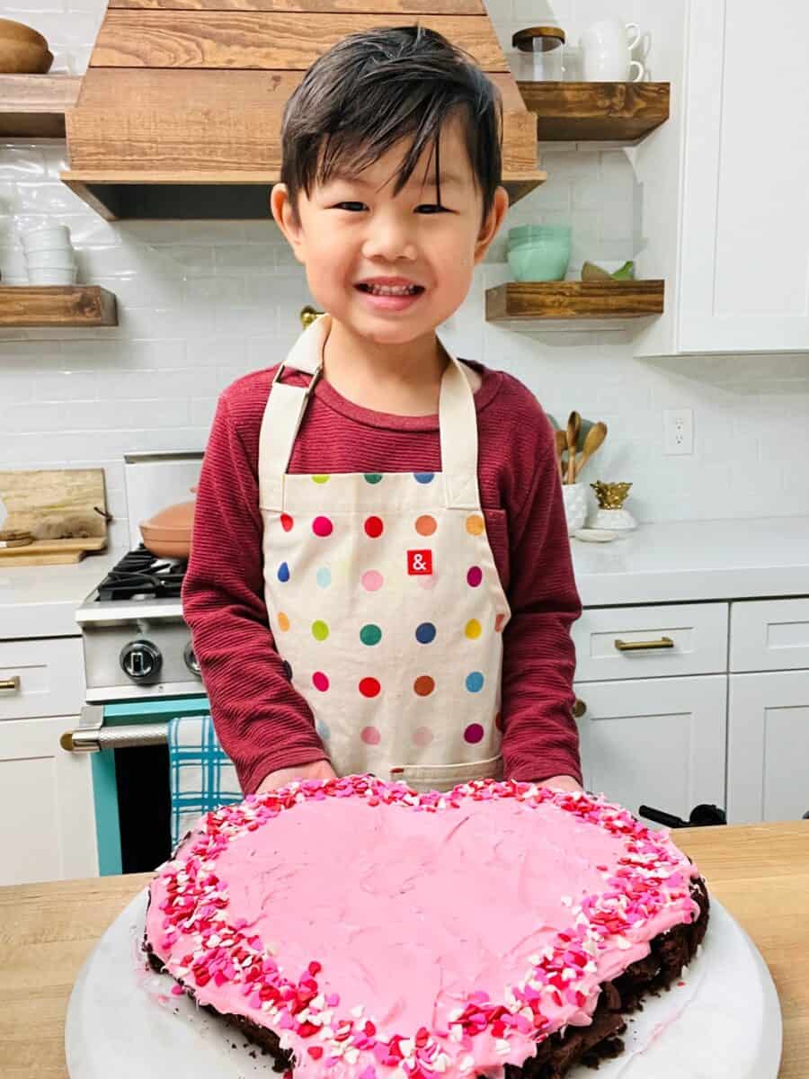The Easiest Heart Shape Cake Hack