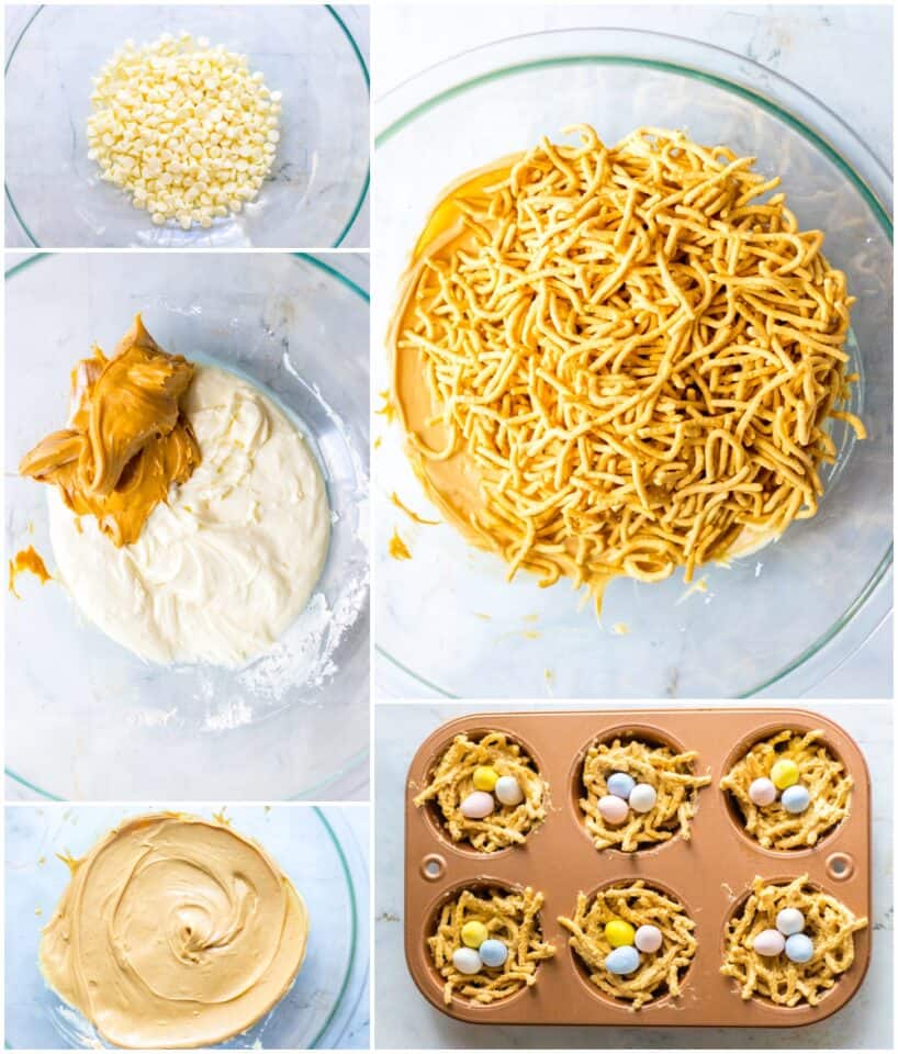 These Easter Egg Nests Are The Cutest No-Bake Easter Dessert