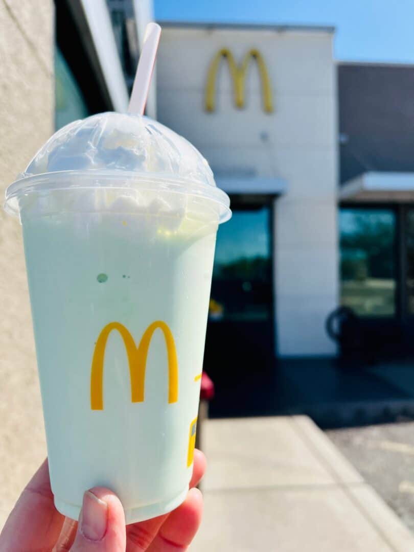 McDonald's Shamrock Shake 2023 Is Back and We Had to Try It Of Course
