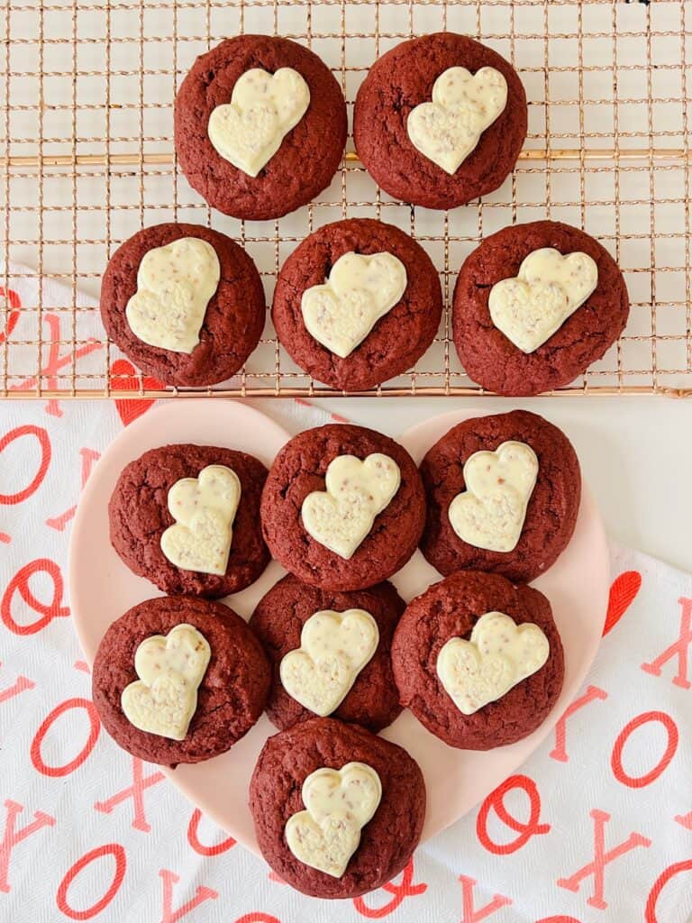 Celebrate Love with Red Velvet Heart Cookies this Valentine's Day