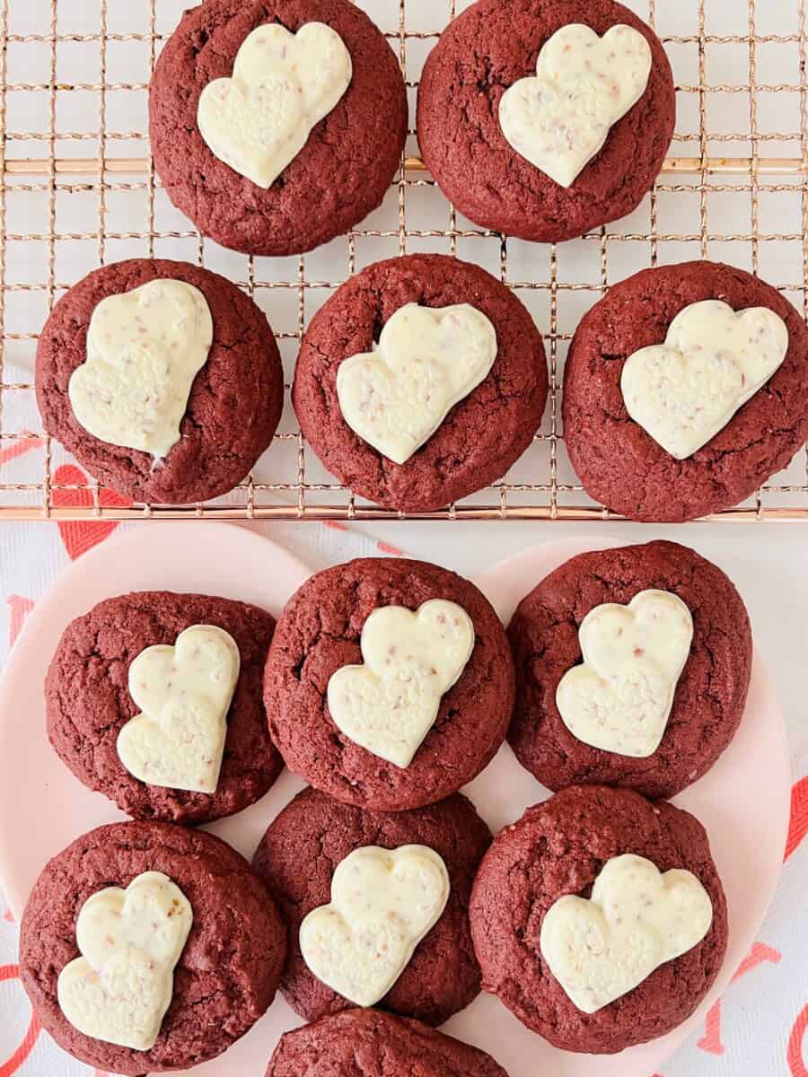 Celebrate Love with Red Velvet Heart Cookies this Valentine's Day