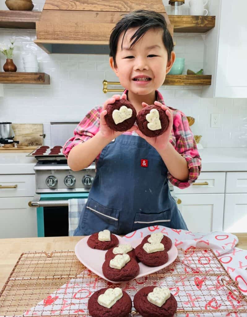 Celebrate Love with Red Velvet Heart Cookies this Valentine's Day