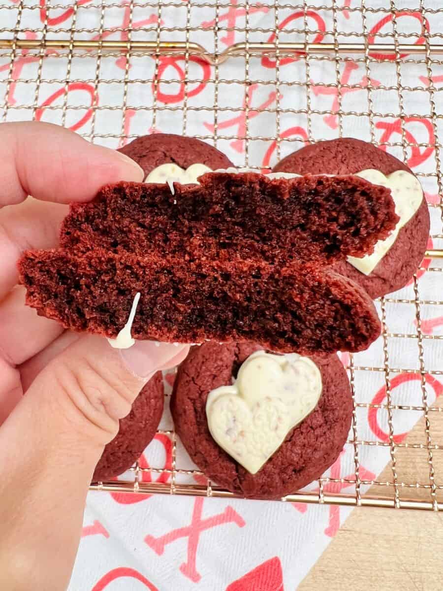 Celebrate Love with Red Velvet Heart Cookies this Valentine's Day