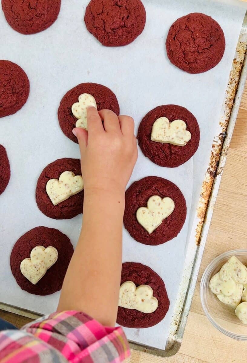 Celebrate Love with Red Velvet Heart Cookies this Valentine's Day