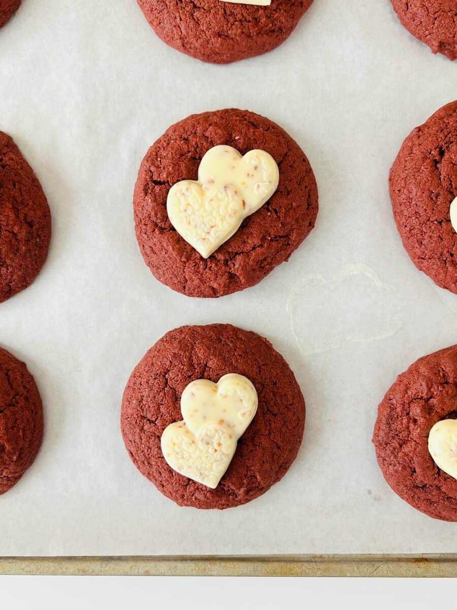 Celebrate Love with Red Velvet Heart Cookies this Valentine's Day