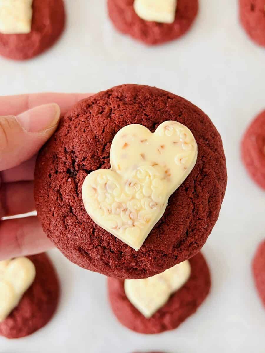 Celebrate Love with Red Velvet Heart Cookies this Valentine's Day