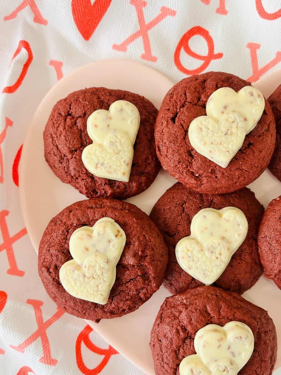 Celebrate Love with Red Velvet Heart Cookies this Valentine's Day
