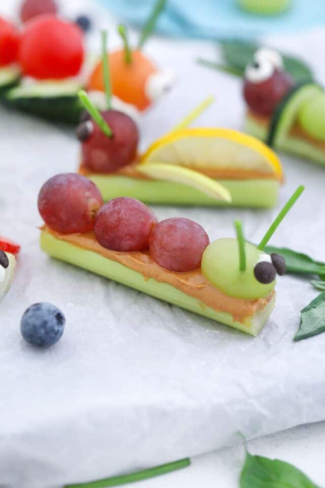 These Fruit and Veggie Bugs Are The Cutest Healthy Snack