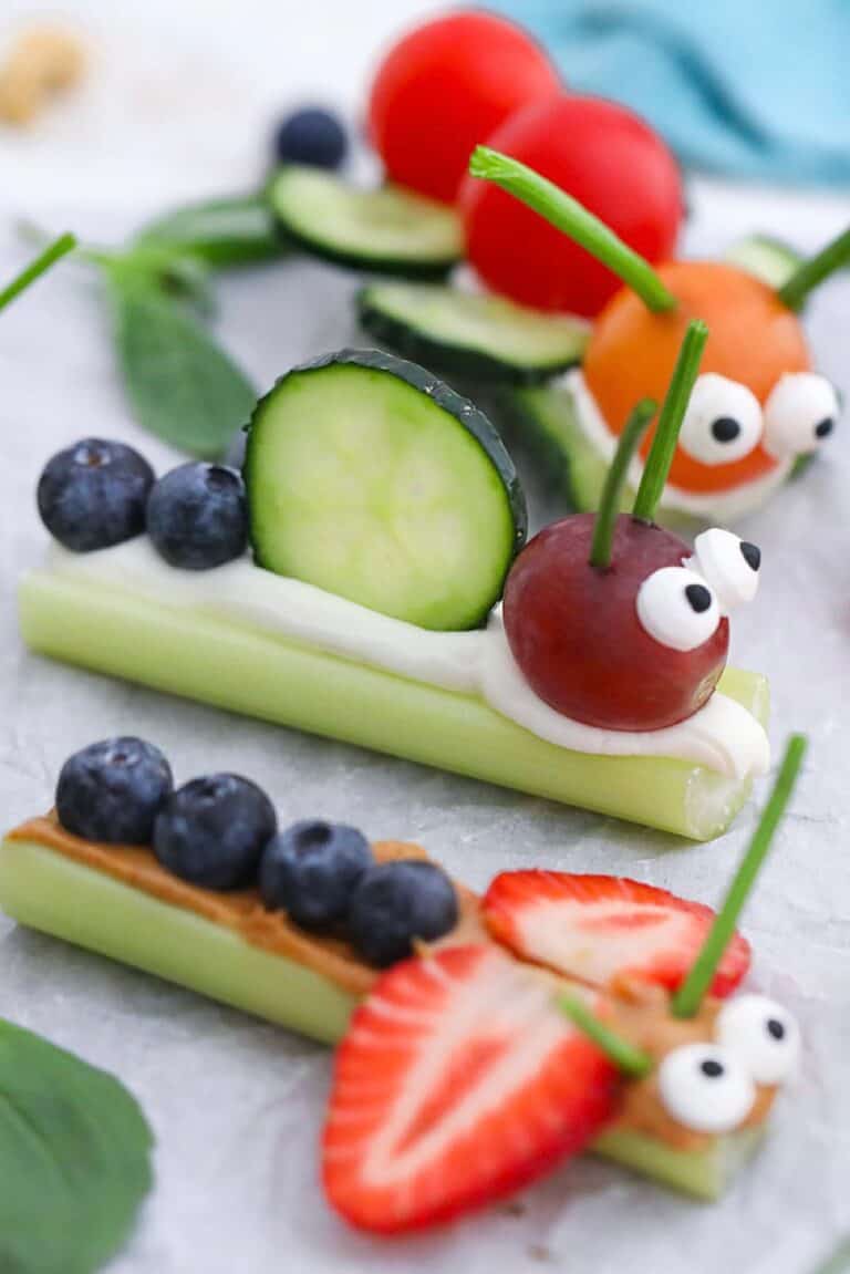 These Fruit and Veggie Bugs Are The Cutest Healthy Snack