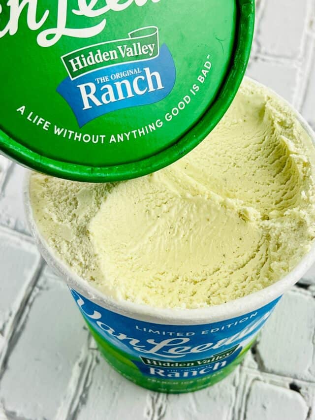 Ranch-Flavored Ice Cream Is Here ! Our Honest Review