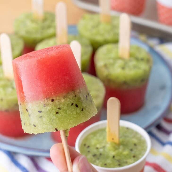 Beat the Heat with Watermelon Dixie Cup Pops