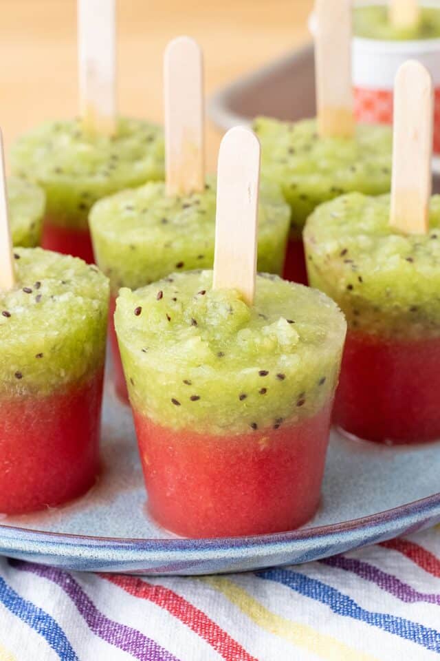 Beat the Heat with Watermelon Dixie Cup Pops
