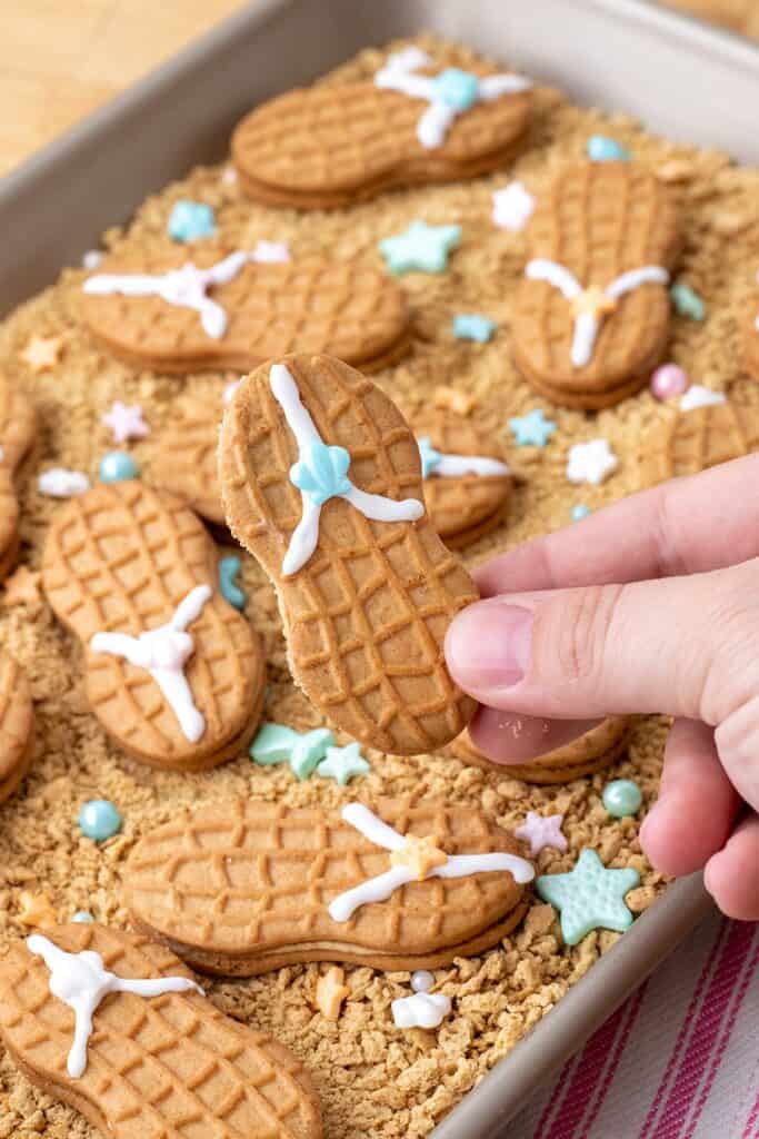 Step into Summer With These Cute Nutter Butter Sandal Cookies