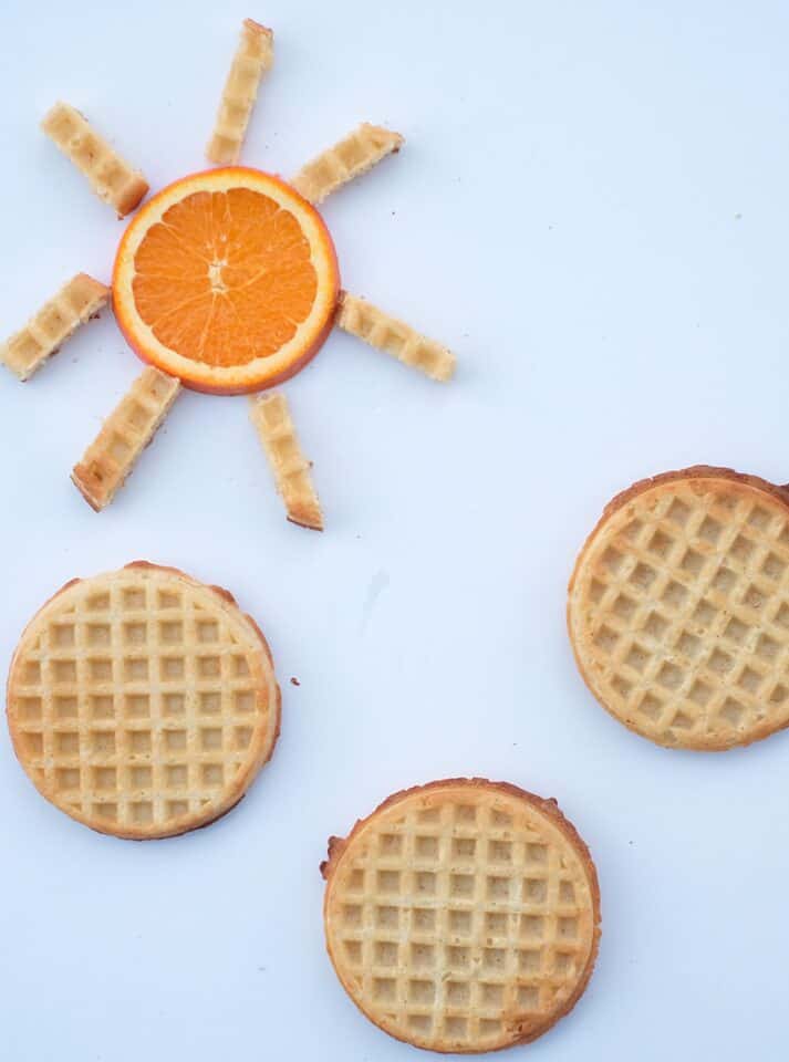 Fruit Waffle Flowers Take Breakfast to a Whole New Cuteness Level