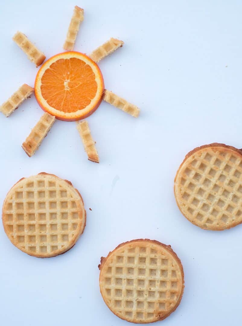 Fruit Waffle Flowers Take Breakfast to a Whole New Cuteness Level