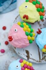 How to Make Easy And Colorful Fish Cupcakes