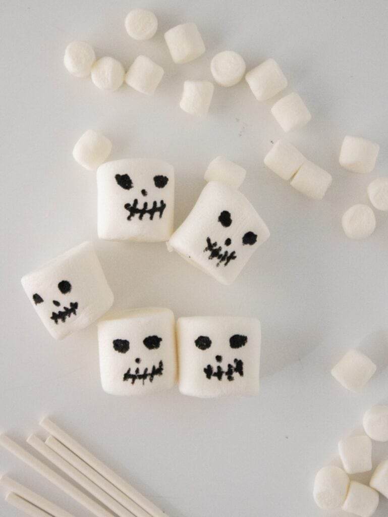 Get Your Spook On with Skeleton Cupcakes