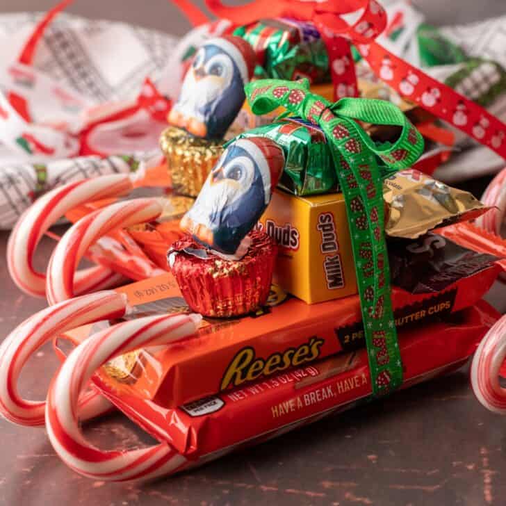How To Make Candy Sleighs - Cute Christmas Treat