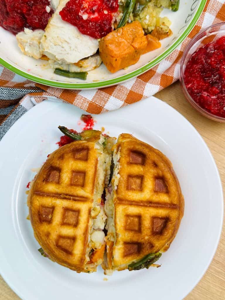 Thanksgiving Stuffed Waffles Are A Delicious Way To Eat Leftovers