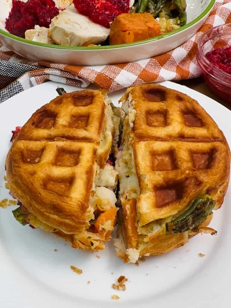 Thanksgiving Stuffed Waffles Are A Delicious Way To Eat Leftovers