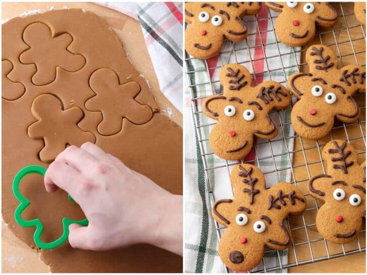 Reindeer Gingerbread Cookies: Fun Holiday Baking Hack