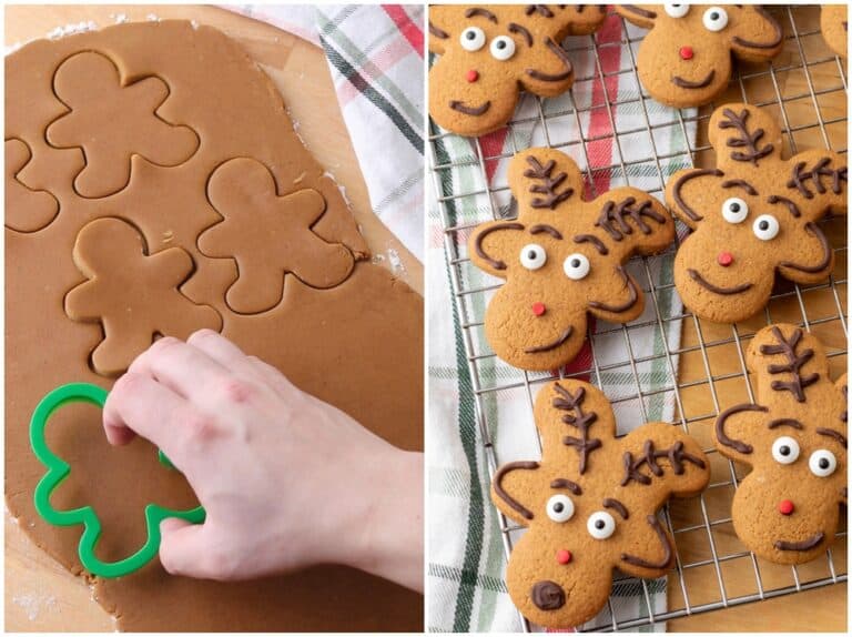 Reindeer Gingerbread Cookies: Fun Holiday Baking Hack
