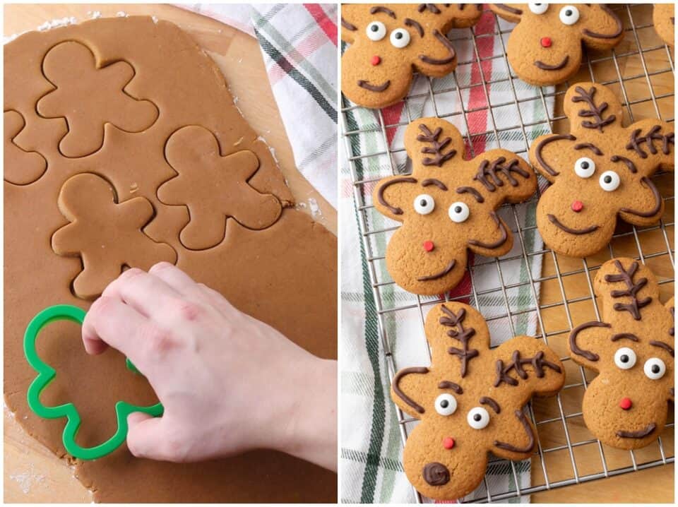 Reindeer Gingerbread Cookies: Fun Holiday Baking Hack