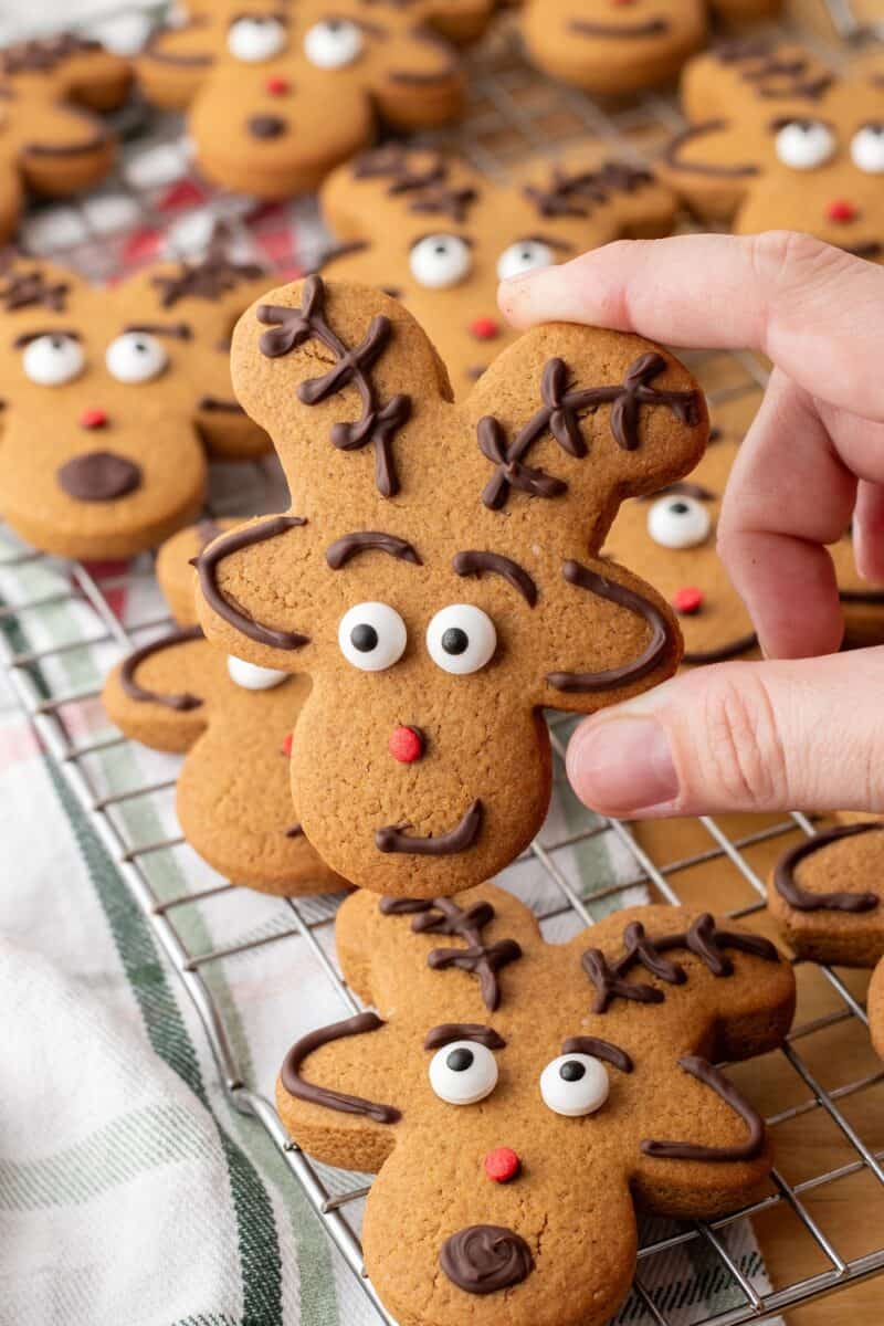 Reindeer Gingerbread Cookies: Fun Holiday Baking Hack