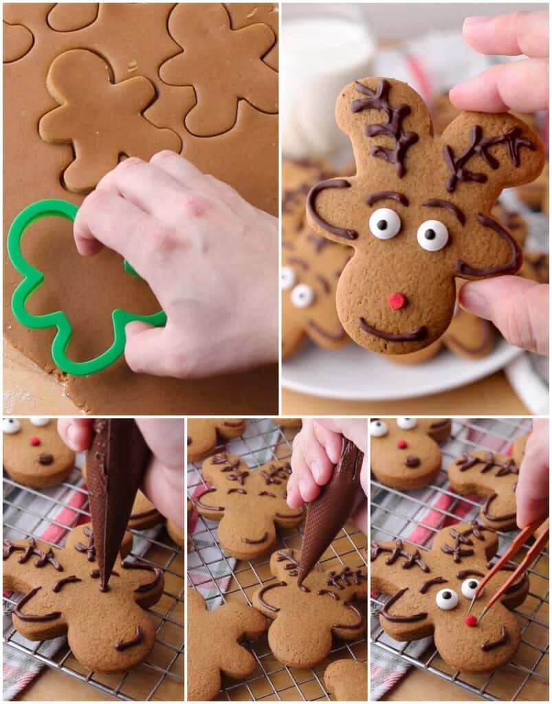 Reindeer Gingerbread Cookies: Fun Holiday Baking Hack