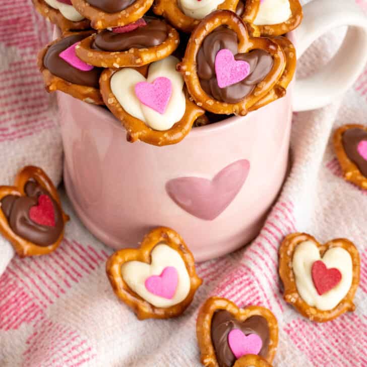 Chocolate Heart Pretzels Are The Perfect Sweet and Salty Valentine Treat