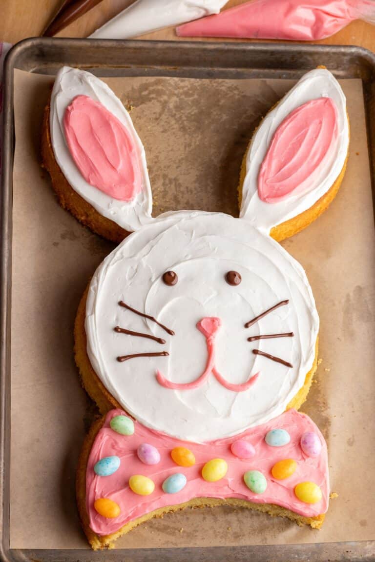 How To Make An Easy Bunny Cake Recipe
