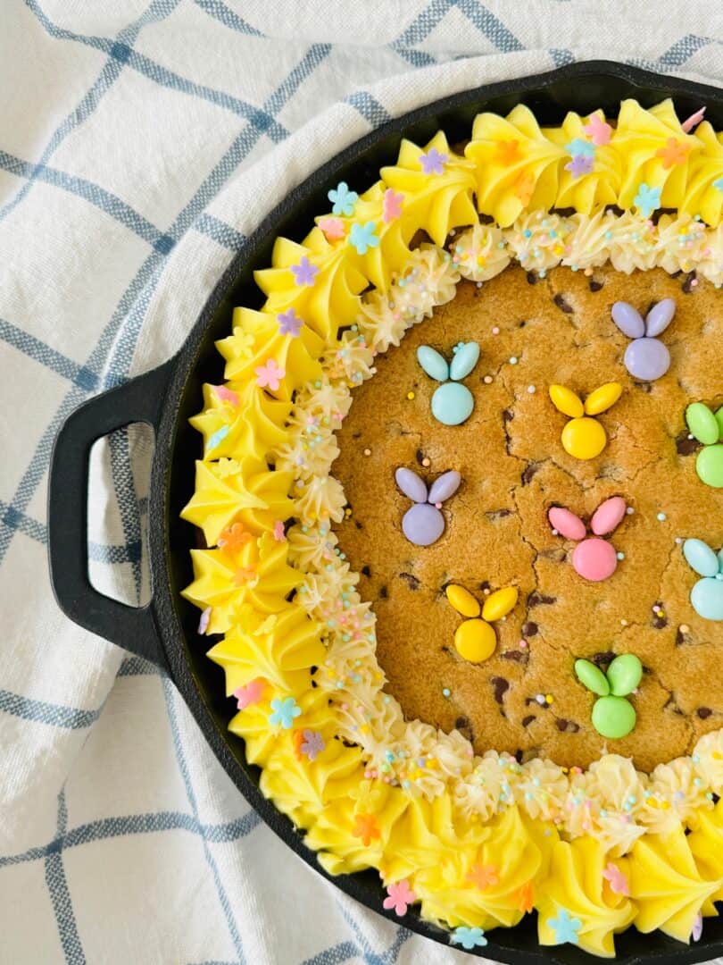 Easy Easter Cookie Cake: Fun Easter Treat To Make With Kids