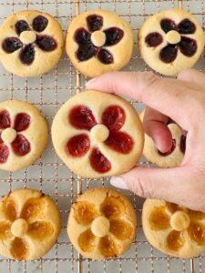 Flower Jam Thumbprint Cookies: Cute Spring Treat To Make With Kids