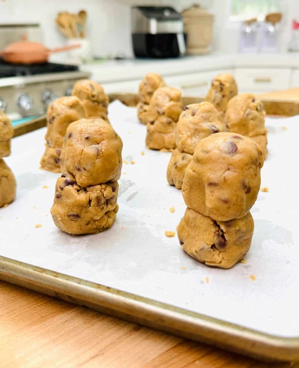 The Secret To Extra Thick and Fluffy Bakery Style Cookies