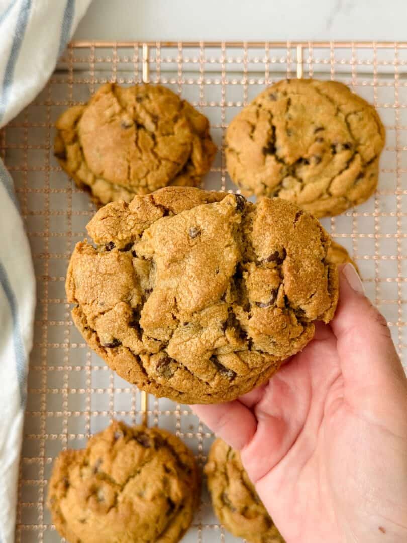 The Secret To Extra Thick and Fluffy Bakery Style Cookies