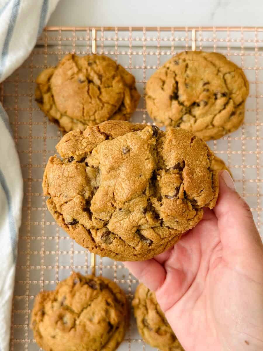 The Secret To Extra Thick and Fluffy Bakery Style Cookies
