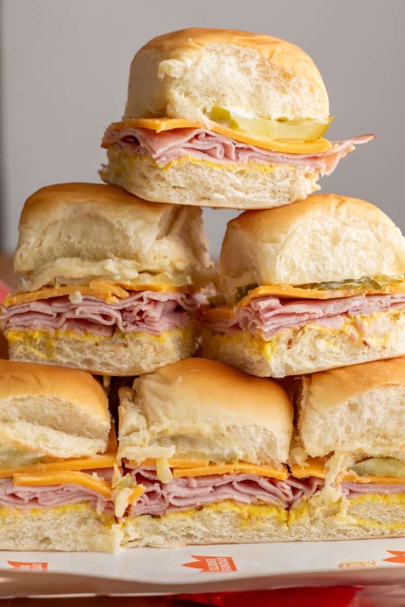 Hawaiian Rolls Ham and Cheese Sliders - Sandwich Hack