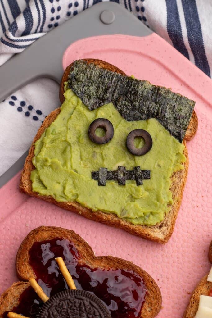 Cute and Spooky Halloween Toast