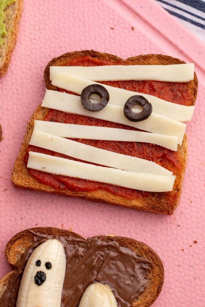 Cute and Spooky Halloween Toast