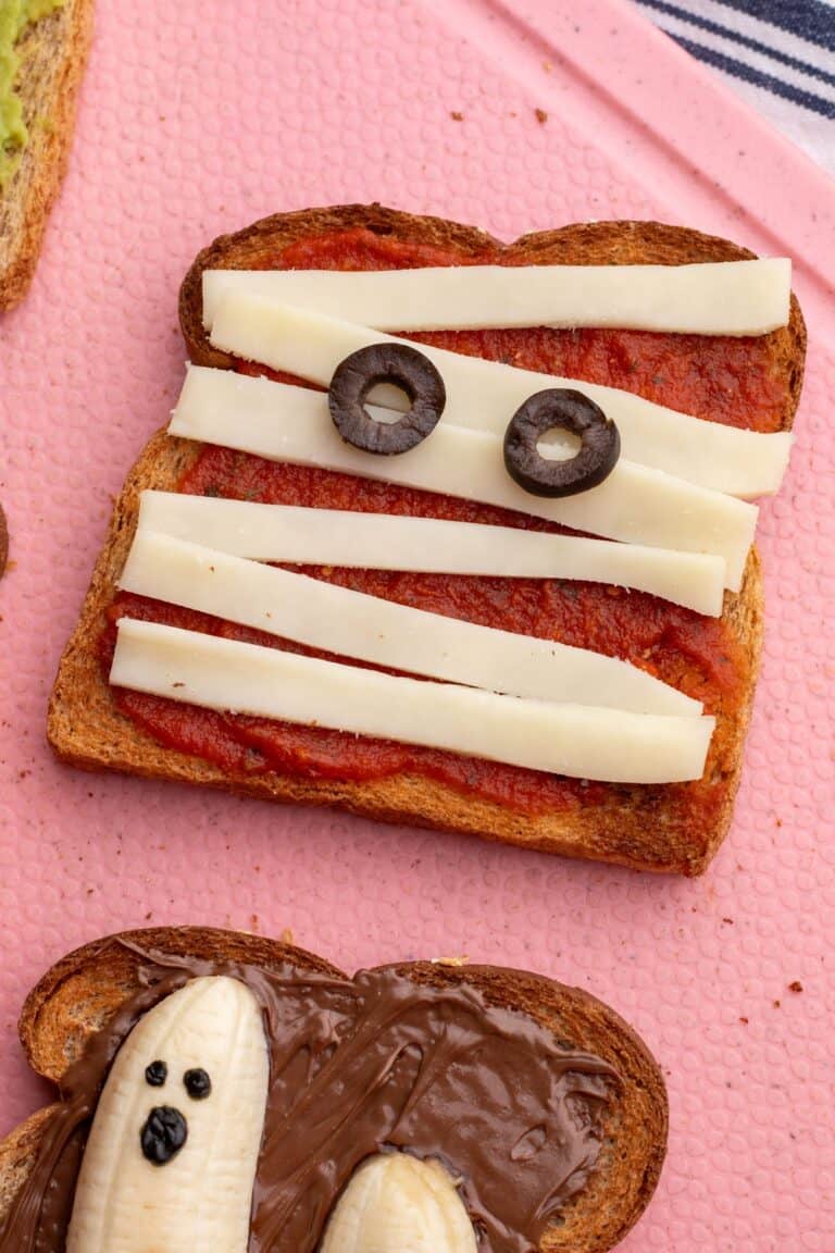 Cute and Spooky Halloween Toast