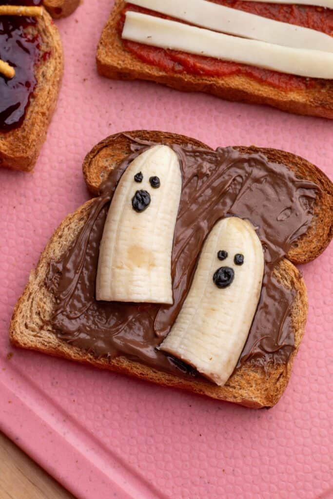 Cute and Spooky Halloween Toast