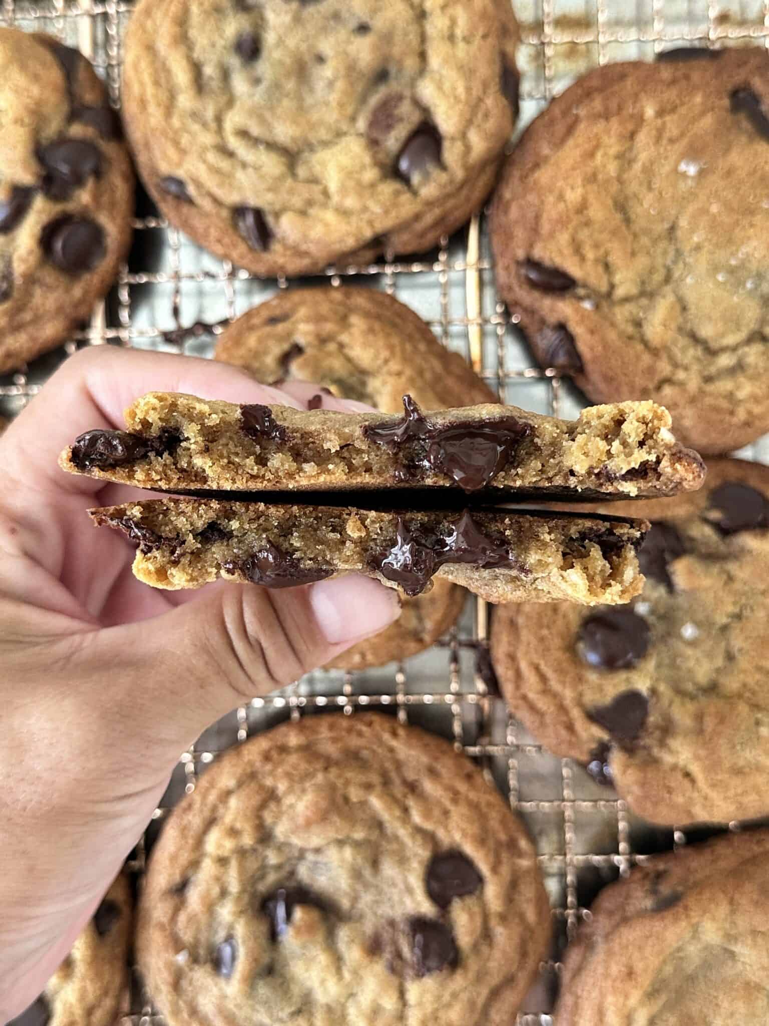 Million Dollar Chocolate Chip Cookies - The BEST recipe!