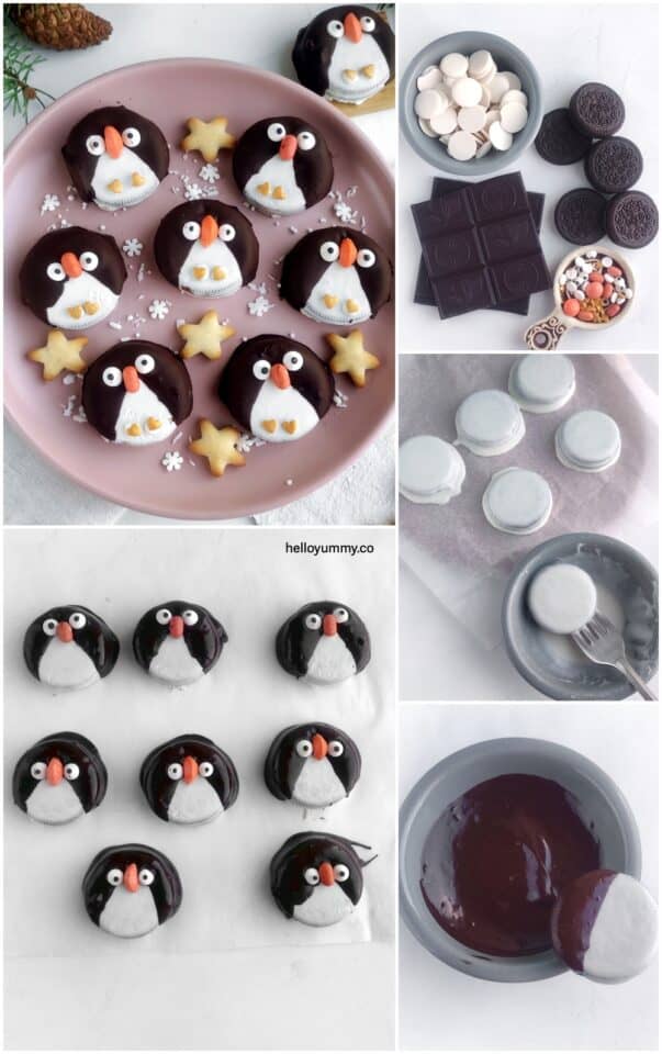 Make The Cutest Penguin Oreo Cookies This Winter