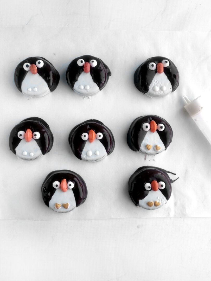 Make The Cutest Penguin Oreo Cookies This Winter