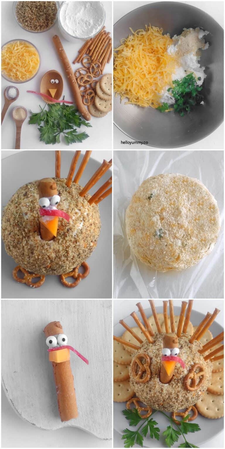 This Turkey Cheese Ball Is A Fun Thanksgiving Appetizer