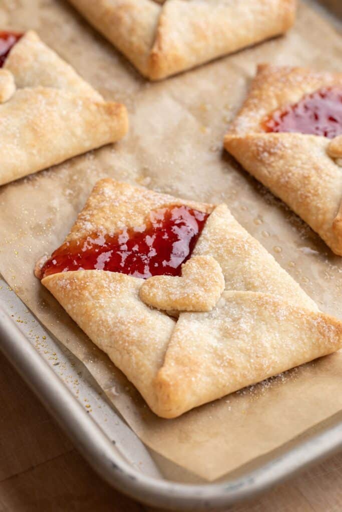 Pie Crust Love Envelopes - Easy Valentine Treat