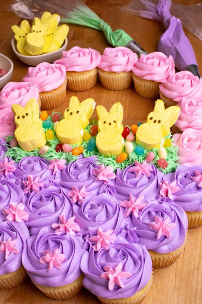 Easter Basket Cupcakes Are A Fun Easter Dessert!